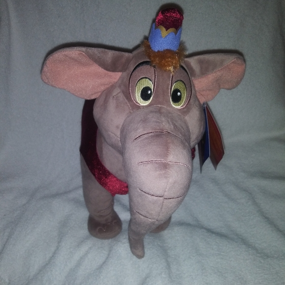 Disney | Toys | Disney Aladdin Abu Elephant Plush Toy Animal | Poshmark